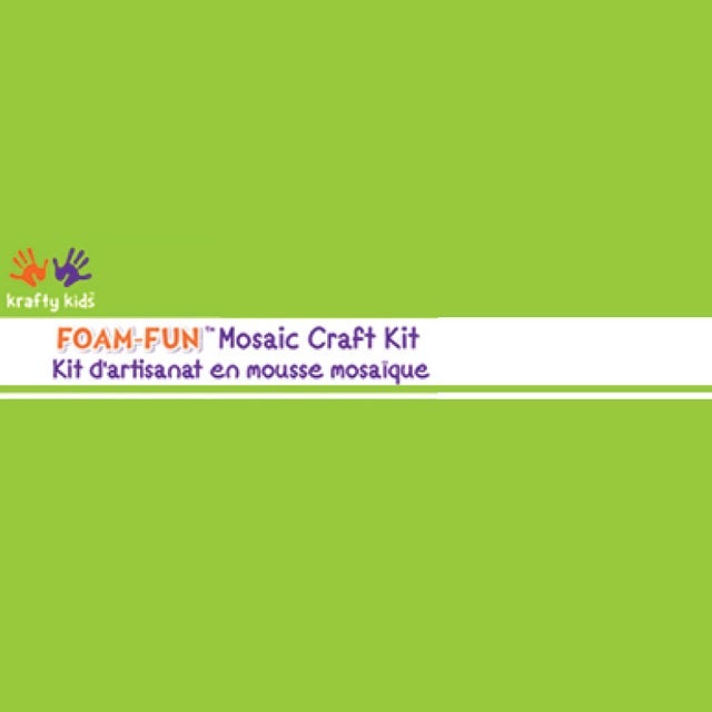 Foam-Friends Mosaics | Aunt Monica's Attic